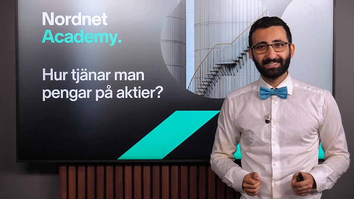 Hur tjänar man pengar på aktier? | Nordnet